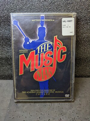 The Music Man 2003 DVD Musical Matthew Broderick Chenowith Brand New ...