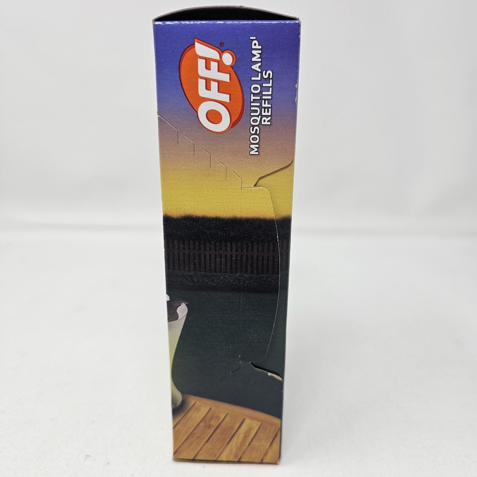 OFF! Mosquito Lamp Refills 2 Repellant Diffusers & Candles New Sealed ...