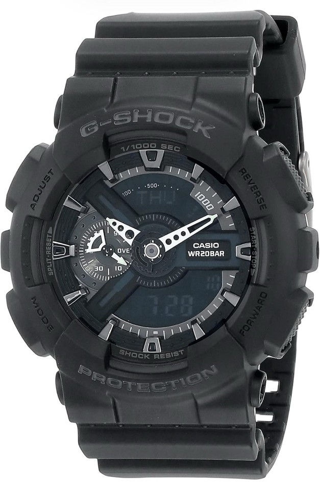 Casio Men's Watch G-Shock Extra Large World Time Alarm Anti-Magnetic ...