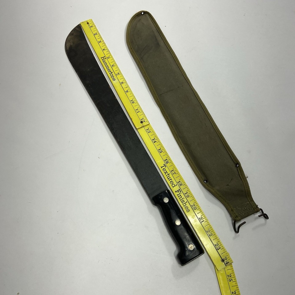 Vintage Military WW2 Era Machete Made In Sheffield England 18” Blade World War 2 | eBay