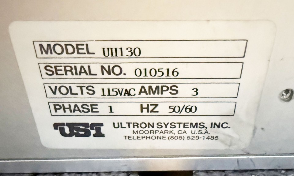 Ultron Systems UH130 Die Matrix Expander w/Outer Grip Ring UH-130 | eBay