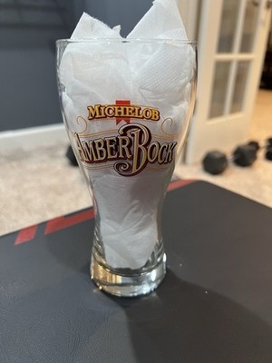 Michelob Amber Bock Pint Glass | eBay