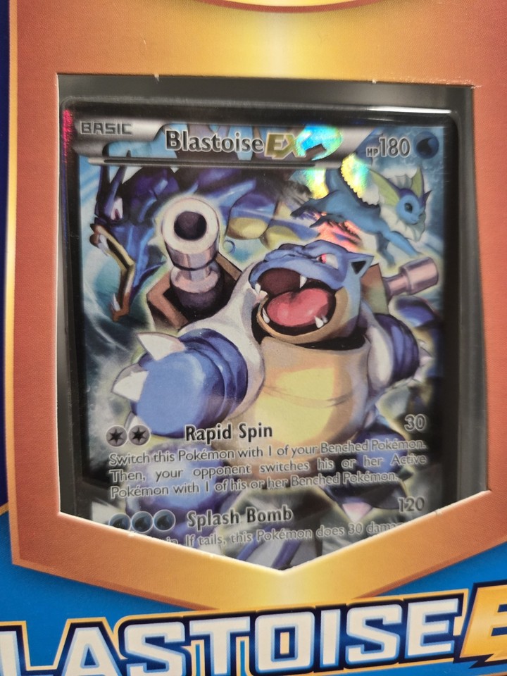 Blastoise EX Red And Blue Collection Sealed! Rare Centered Blastoise ...