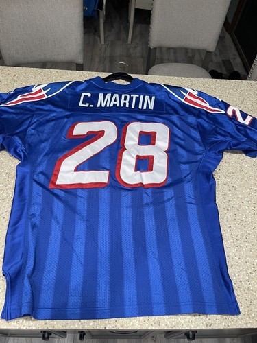 NFL Curtis Martin Pro Authentic New England Patriots Jersey Starter ...