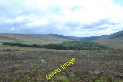 Photo 12x8 Wicklow Gap Brockagh/T0999 Take from viewpoint looking back ...
