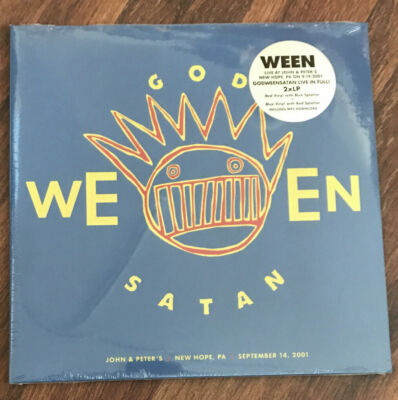 Ween SEALED God Ween Satan LIVE 2 x LP RED AND BLUE SPLATTER OOP | eBay