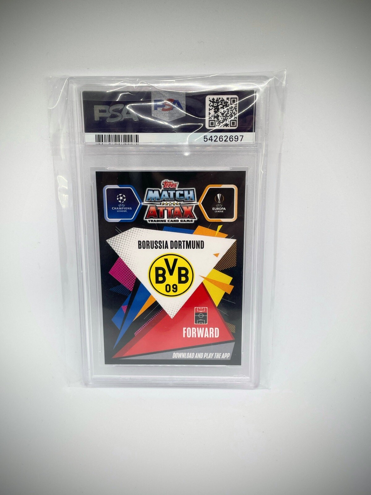 Match Attax Attack 2020-21 20-21 CL10 Erling Braut Haaland 100 Hundred ...