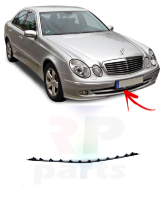 FOR MERCEDES BENZ E W211 03-06 AVANTGARDE FRONT BUMPER CENTER LOWER ...