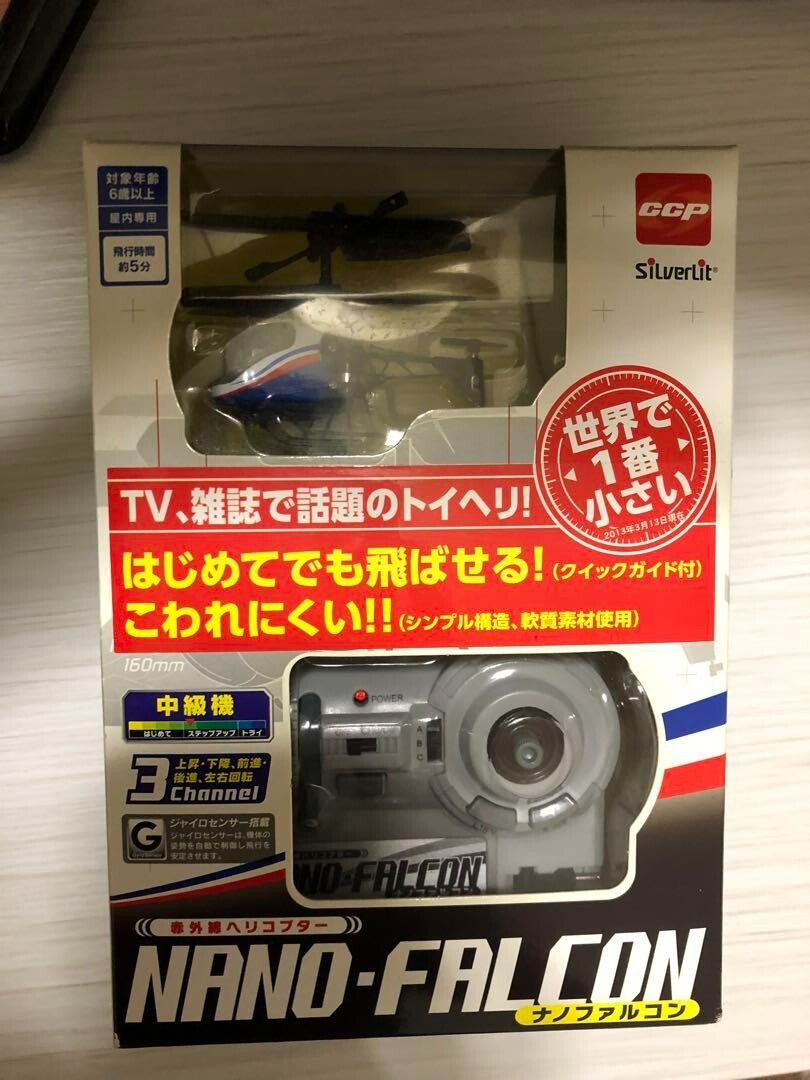 CCP Infrared helicopter NANO-FALCON nano Falcon Metallic Blue 2013 | eBay