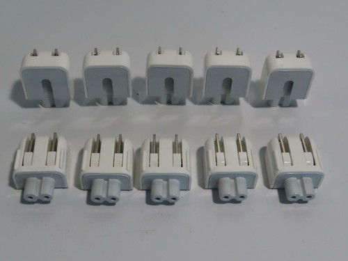 LOT OF 10X APPLE MAC A1555 AC POWER ADAPTER WALL PLUG DUCK HEAD WS ...