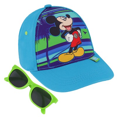 Mickey Mouse Boys Baseball Hat for Toddlers Size 2-4, Kids Caps with ...