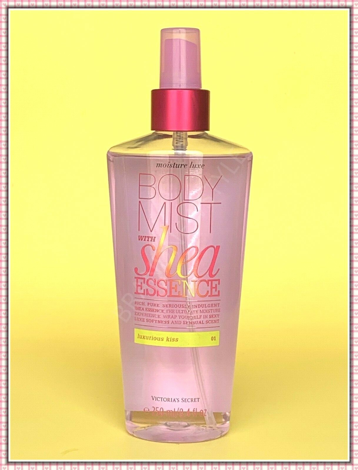 Victoria's Secret Luxurious Kiss Body Mist 8.4 Oz 250 Ml for sale ...