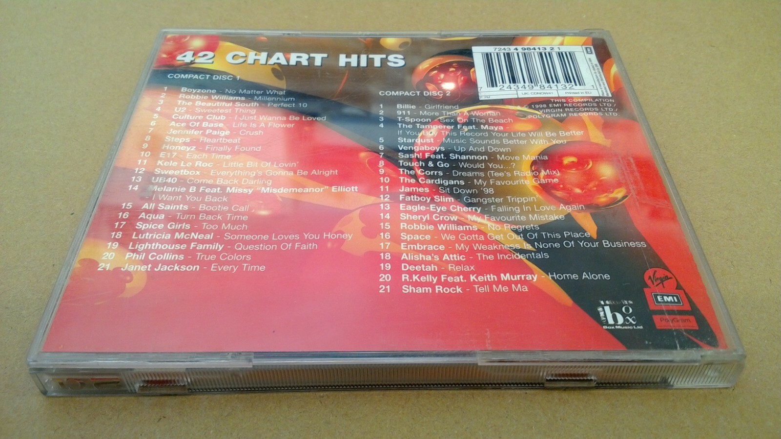 Now That's What I Call Music 41 - UK 1998 EMI Swindon CDNOW41 CD Album ...