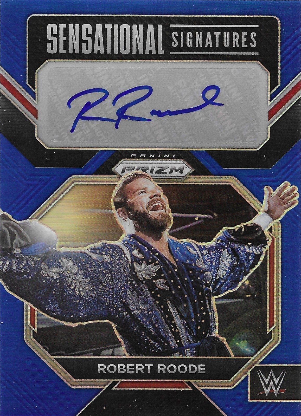 2023 Panini Prizm Robert Roode Sensational Signatures Autograph Auto ...