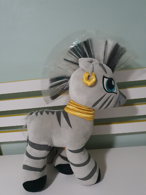 BUILD A BEAR MLP My Little Pony Zecora Stuffed Animal Plush Gray Zebra ...