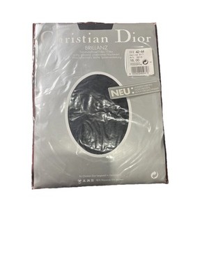 Vtg Discontinued Christian Dior Thigh High Stockings 10-10 1/2 Black ...