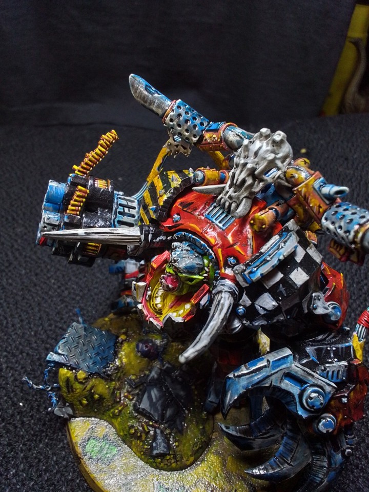 ☠️ GW WH40k Orks Ghazghkull Thraka Cel Shaded Comic Borderlands Style ...