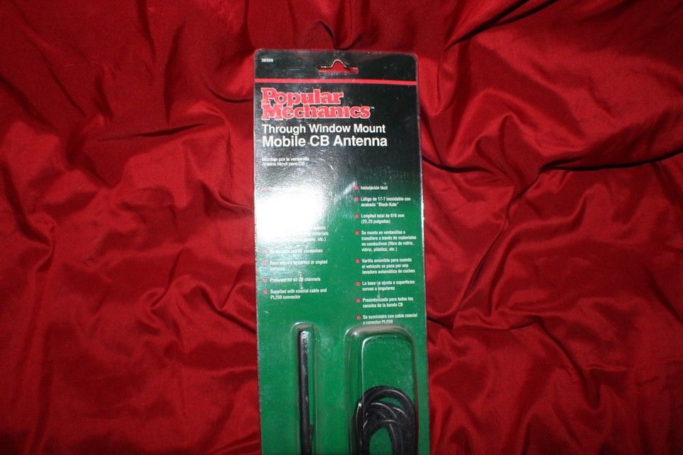 CB RADIO WINDOW MOUNT MOBILE ANTENNA | eBay