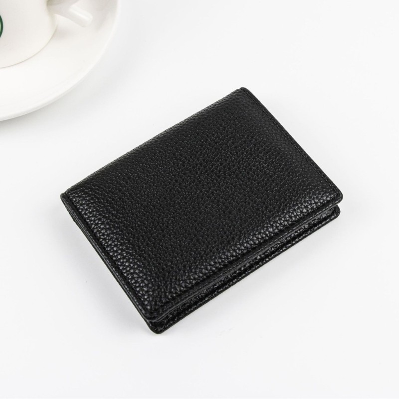 Card Holder Leather Card Holder Bank Card Purse Large Capacity Wallet ...