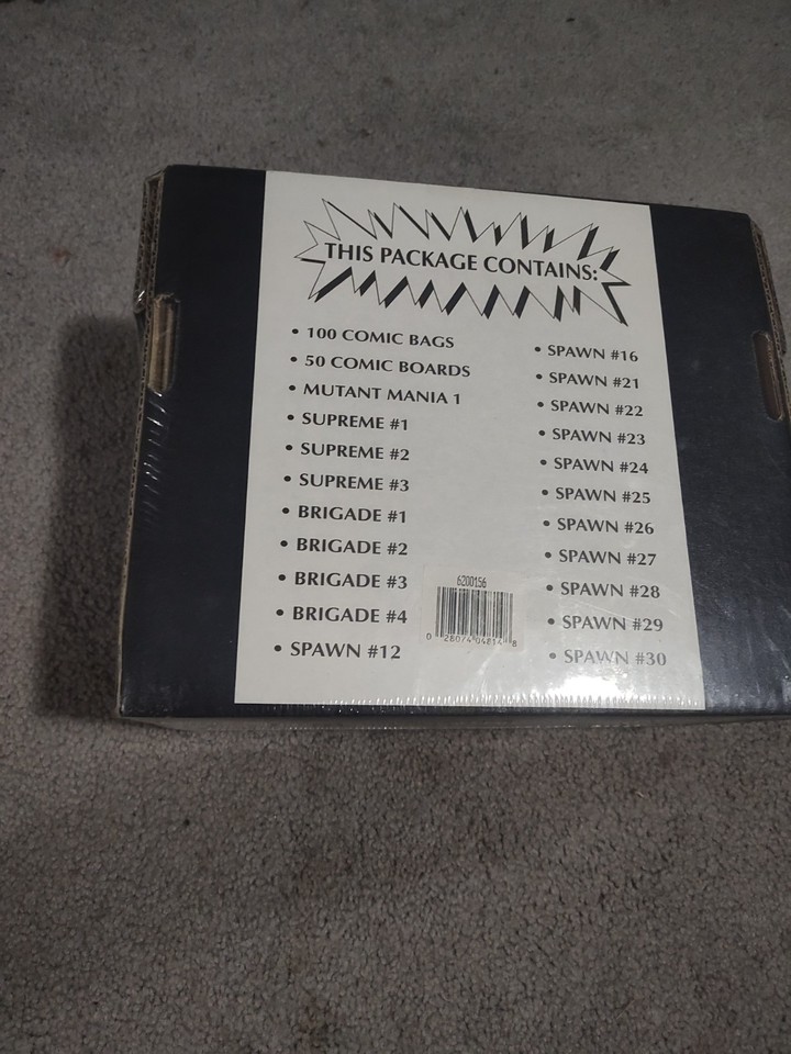Spawn Comic Book Collectors Box Kit Todd McFarlane Sealed New Rare Find ...