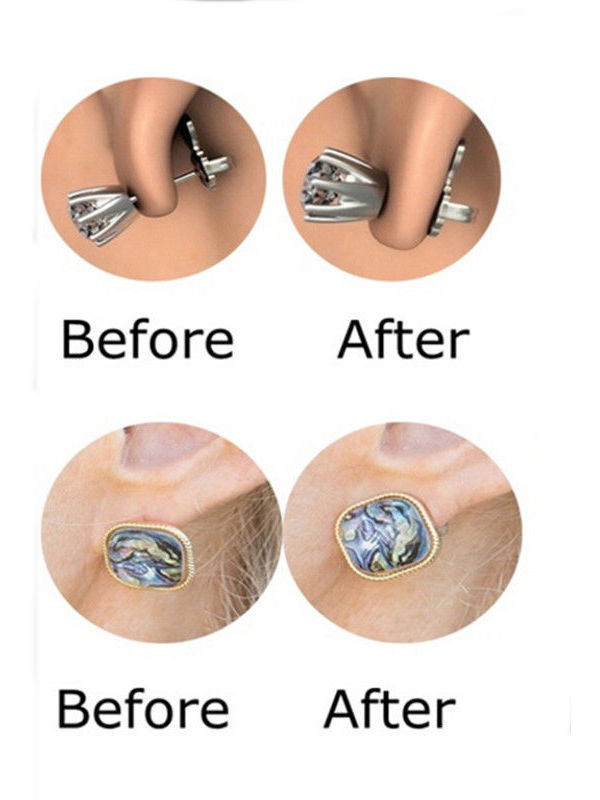 Magic Earring Backs Lifters Firmly Supports Lifts Fit Jewelry | eBay