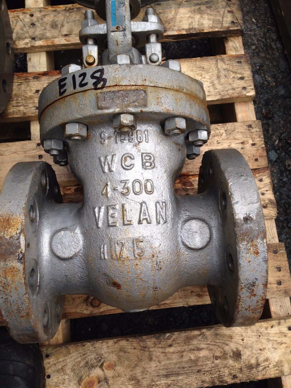 VELAN 4 INCH CLASS 300 WCB GATE VALVE | eBay