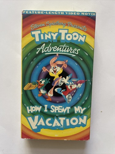 Tiny Toon Adventures - How I Spent My Vacation (VHS, 1992) 85391229032 ...