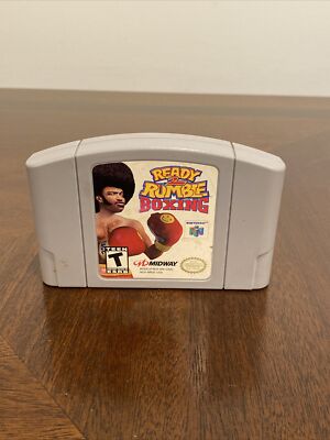 Ready 2 Rumble Boxing Nintendo 64 N64 1999 Tested & Working Game Cart ...
