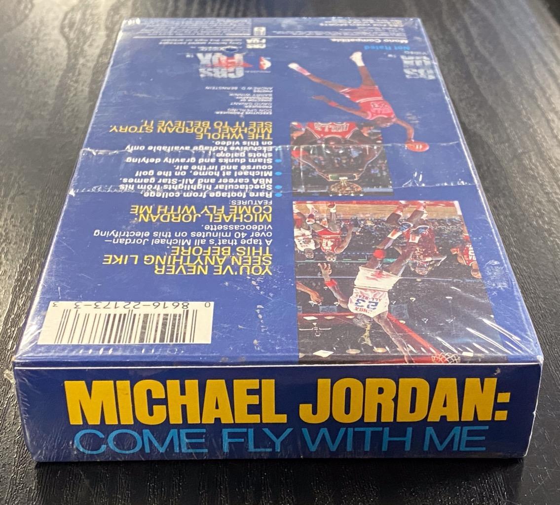 MICHAEL JORDAN COME FLY WITH ME (VHS/1989) FACTORY SEALED. 86162217333 ...