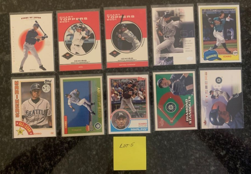 ICHIRO SUZUKI CARD LOT (W/ROOKIES).............10 Different | eBay