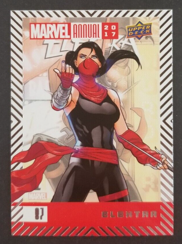 Elektra 2017 Marvel Annual Upper Deck Card #87 (NM) | eBay