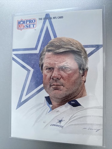 1991 Pro Set Jimmy Johnson Cowboys #405 Trading Card | eBay