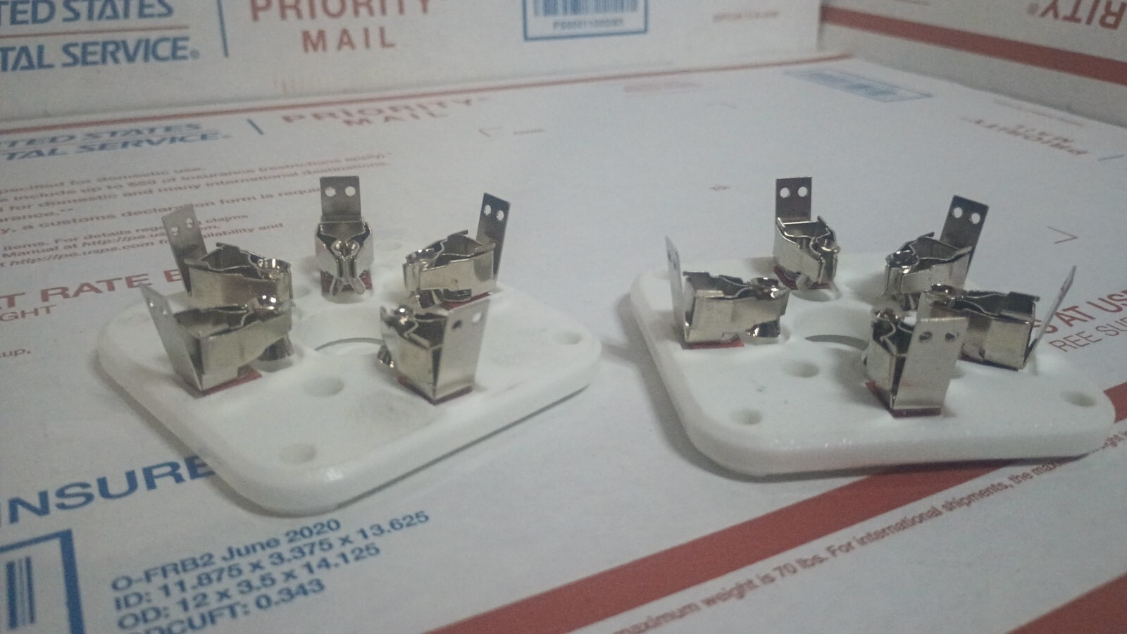 Pair 3-500z Tube Sockets(Two Sockets) Ham Radio Amplifier | eBay