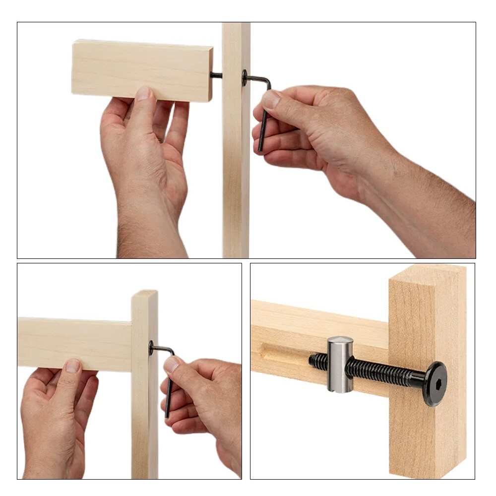 2-in-1 Locator Phillips Slant Flathead Bedside Cabinet Screw Drill Set ...