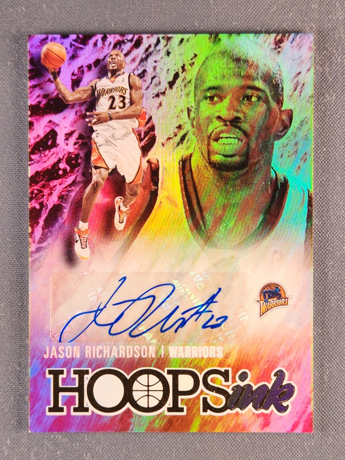 2020-21 NBA Hoops Jason Richardson Hoops Ink Auto Warriors Autograph ...