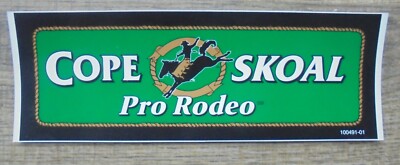 COPENHAGEN SKOAL PRO-RODEO RECTANGLE DECAL/STICKER 6.5X 2.25 NEW | eBay