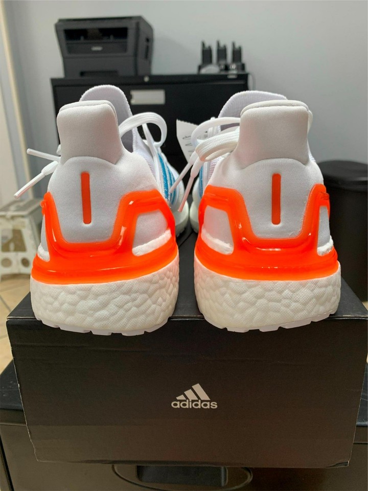 [EG0768] Mens Adidas ULTRABOOST 20 Primeblue - Discoloring | eBay