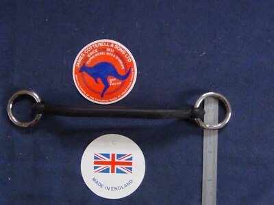 James Cotterell Vulcanized Rubber Hard Mullen Mouth Loose Ring Over ...