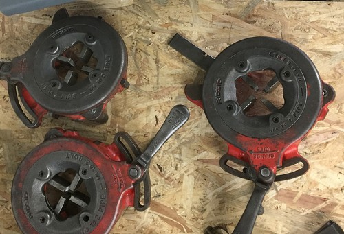 Ridgid Automatic Pipe Thread / Threading Machine, Model #801 | eBay