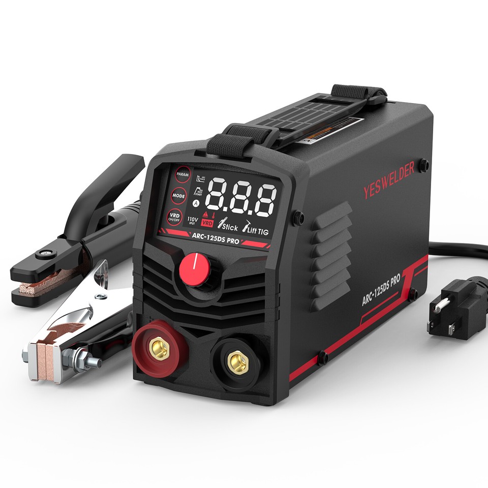 MINI 2 In 1 Portable ARC/MMA/Lift TIG Stick Welder 110V 125A Welding ...