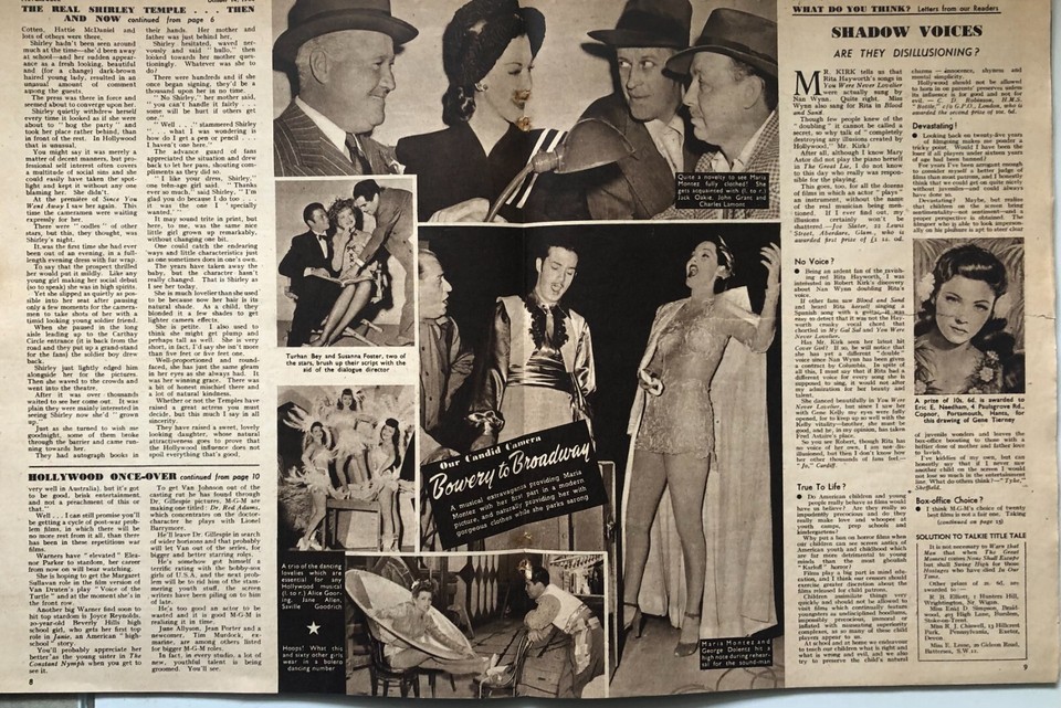 PICTUREGOER MAGAZINE OCTOBER 1944 STEWART GRANGER PHYLLIS CALVERT ...