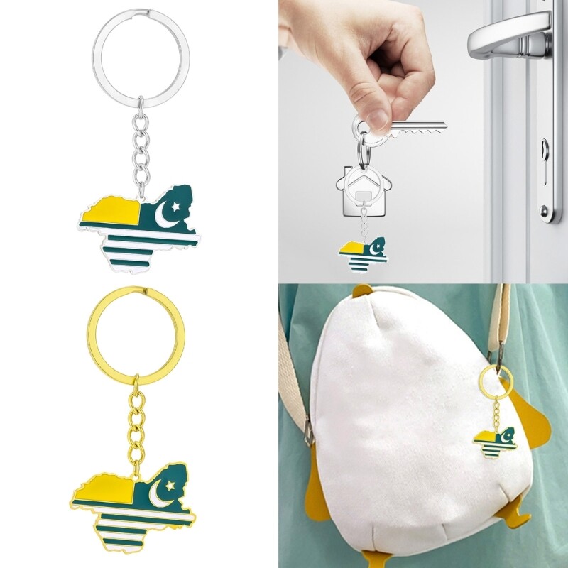 Elegant Kashmir Map Keychain Kashmir Map Keyrings Steel Material | eBay