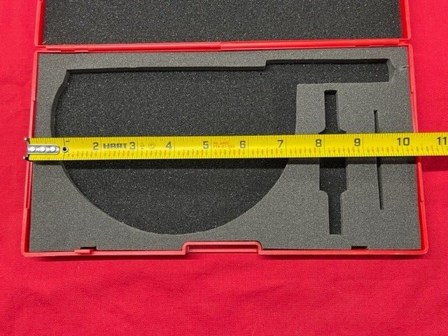 Starrett PT28266 Plastic Case with Foam Insert for 5" Micrometers IN ...
