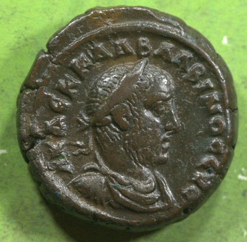 Roman Provincial Potin Tetradrachm Coin of Balbinus Alexandria Egypt ...