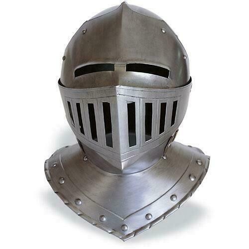Knights Helmet Rüstungs Helm Mittelalter Licher Ritter Kreuzritter
