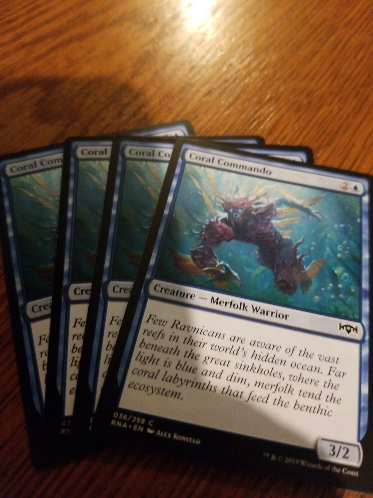 Mtg Coral Commando x4 | eBay
