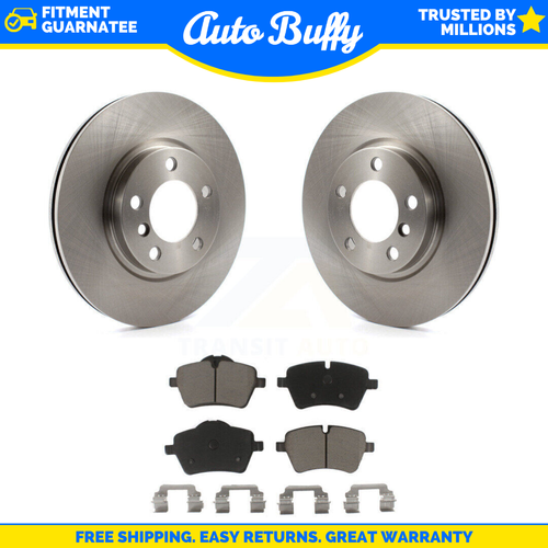 [Front] Disc Brake Rotors And Ceramic Pad Kit For Mini Cooper ...