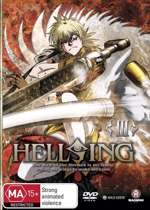 Hellsing Ultimate : Vol 3 (DVD, 2008) Brand New & Sealed Region 4 DVD ...