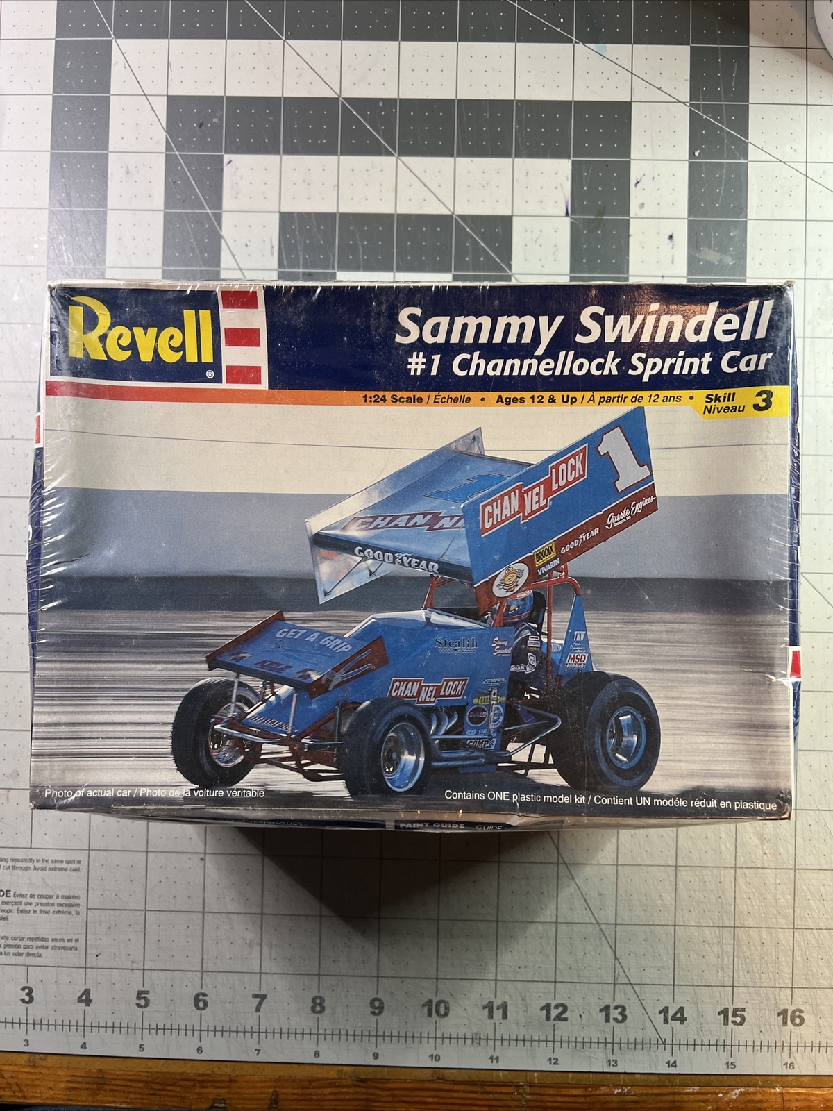 Sammy Swindell #1 Channellock Sprint Car Model Kit by Revell 1 24 for ...