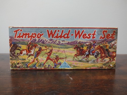 Vintage Timpo Wild West Toy Set 1950s Cowboys Indians | eBay